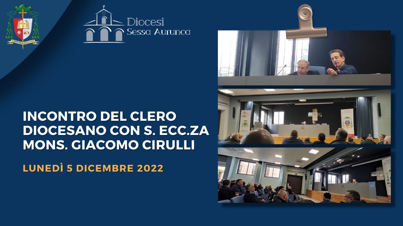 Incontro del Clero Diocesano con S. Ecc.za Mons. Giacomo Cirulli ...